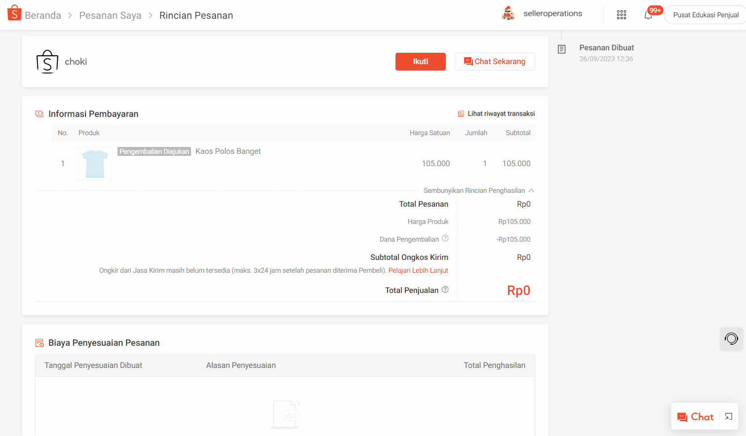 Biaya Ongkos Kirim Pengembalian Barang/Dana | Pusat Edukasi Penjual Shopee Indonesia
