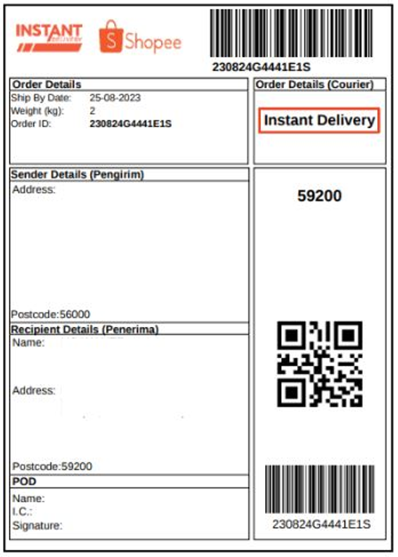 Introduction to Instant Delivery by ShopeeFood (Shopee Supported Logistics) | Shopee MY Seller ...