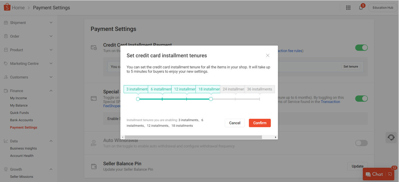How to Manage Credit Card Instalment (CCI) Plan for Your Shop? | Shopee ...