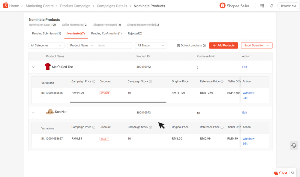 Product Campaign | MY Seller Education [Shopee]