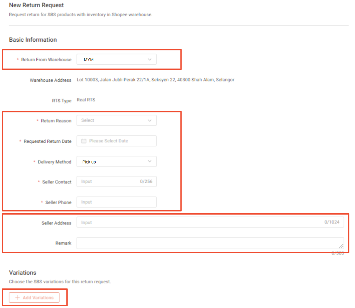 RTS Process Flow | Shopee MY Seller Education Hub