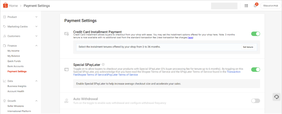 How to Manage Credit Card Instalment (CCI) Plan for Your Shop? | Shopee ...