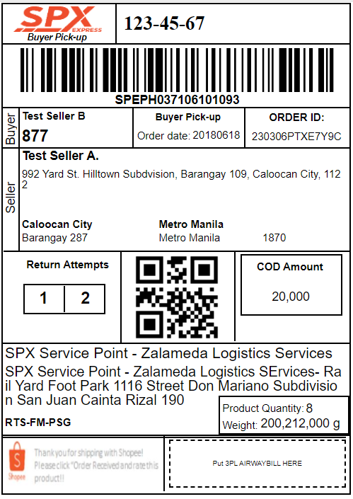 Shopee Self Pickup | Shopee PH Seller Education Hub