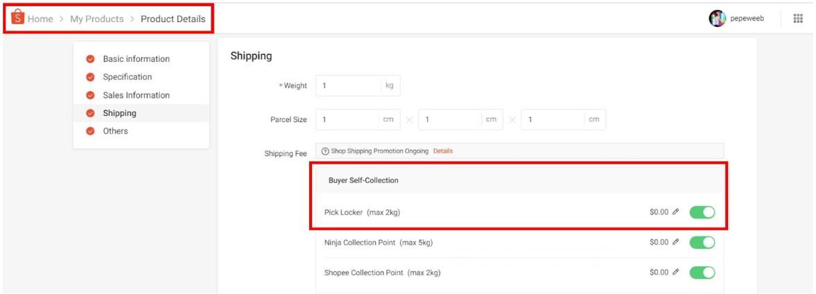 SPX Express Store/Locker Self-Collection Shipping | Shopee SG Seller ...