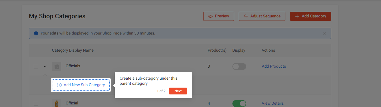 About Shop Categories | SG Seller Education [Shopee]