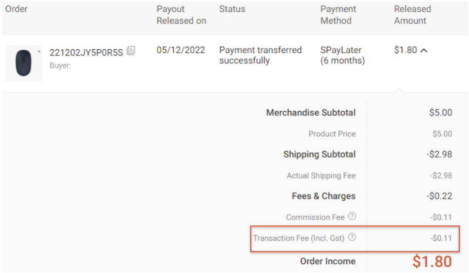 How are SPayLater Orders Shown in My Income? | Shopee SG Seller ...