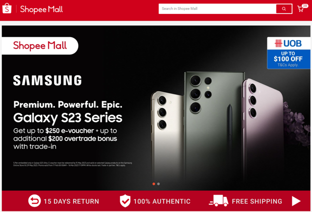 shopee mall and benefits