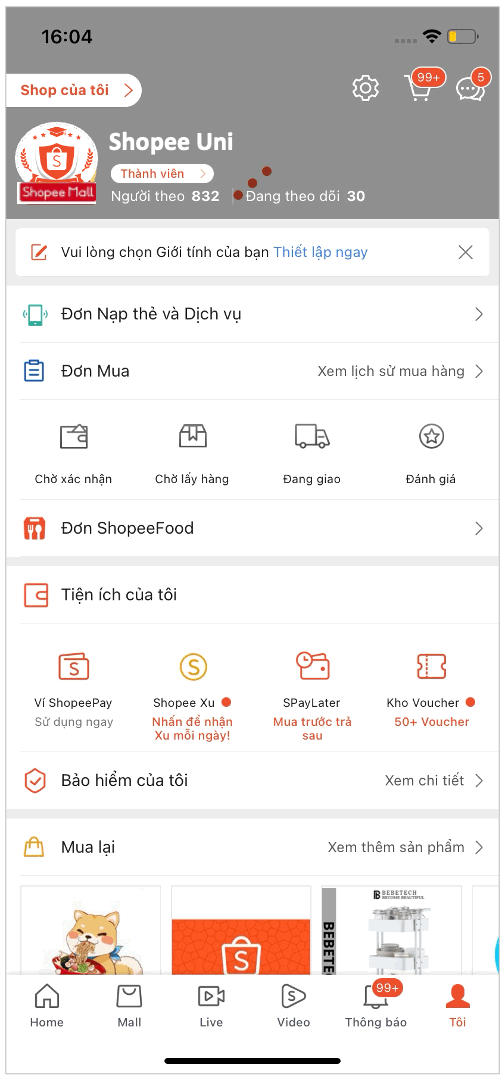 Cách Quản lý Cài đặt Shopee Chat | Shopee Uni Việt Nam